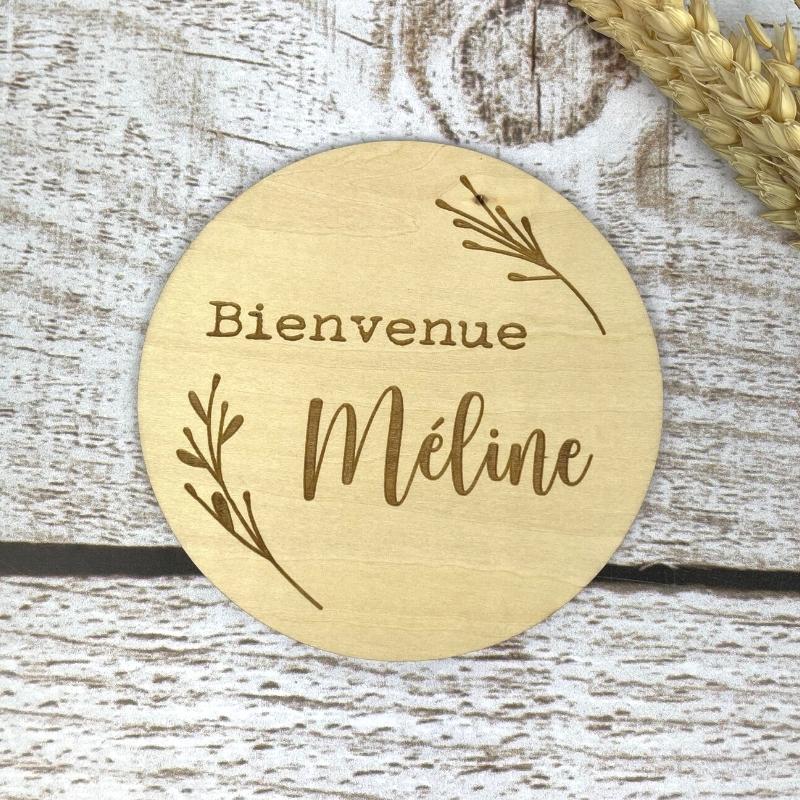 Carte Personnalisée - Bienvenue Bébé | Leobulle